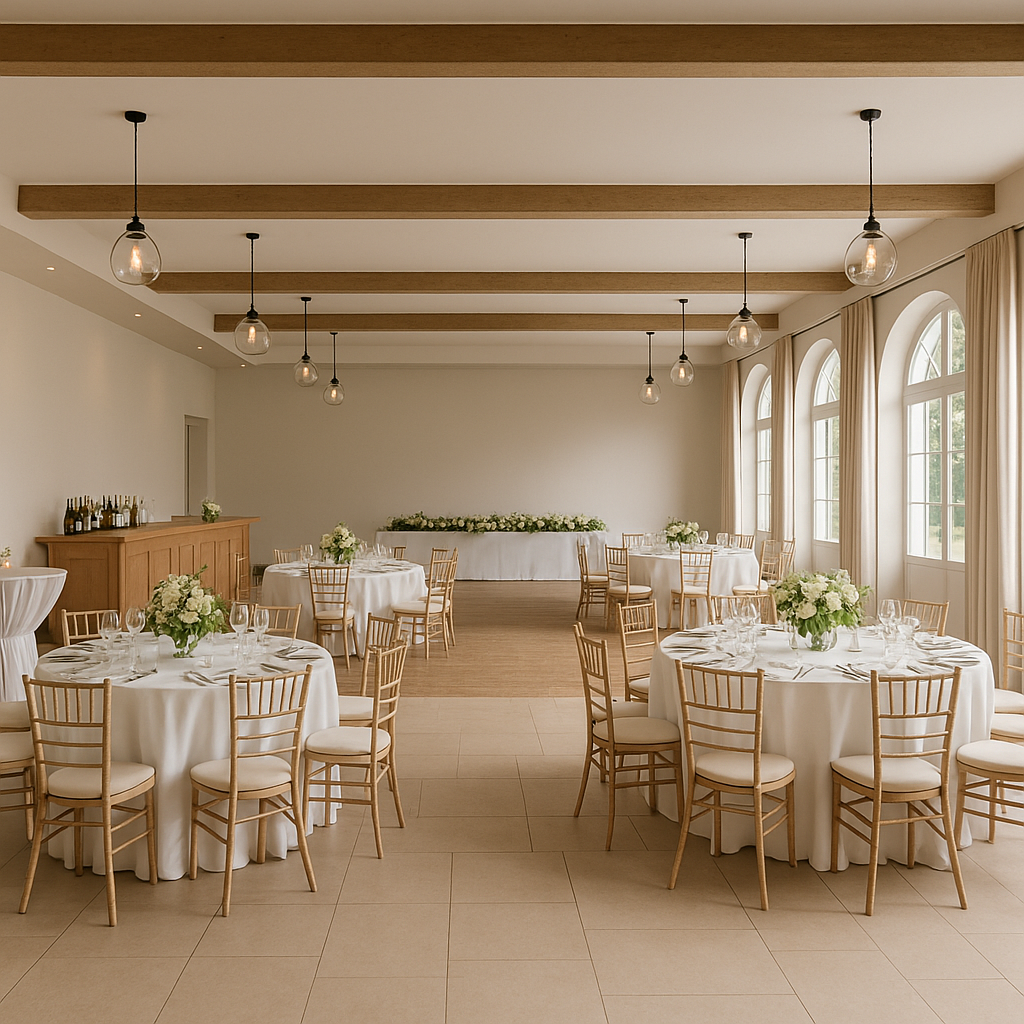Salle de réception : comment aménager l’espace cocktail et repas